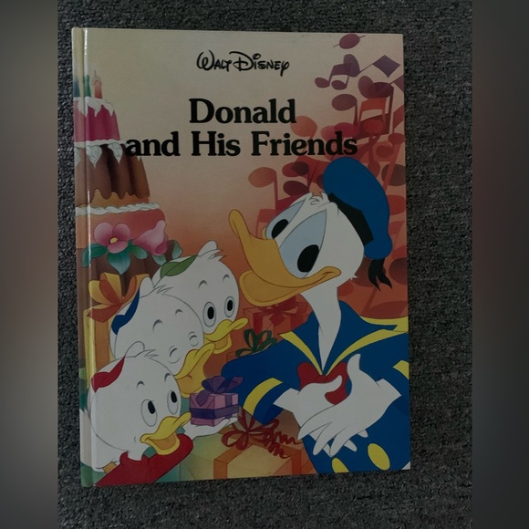 Other | Disney Donald And His Friends Book Vintage | Poshmark